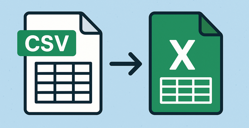 4 Proven Ways to Convert CSV to Excel (Free & Automated)