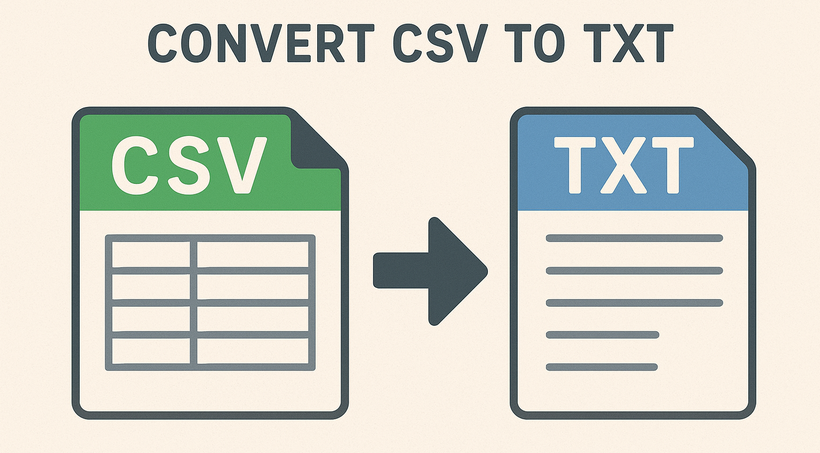 Convert CSV to TXT: 4 Easy Methods for All Users